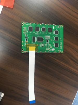 China High Quality FSTN 320*240dots Blue Background LCD Graphic COB LCD Display with Blue Wording for sale