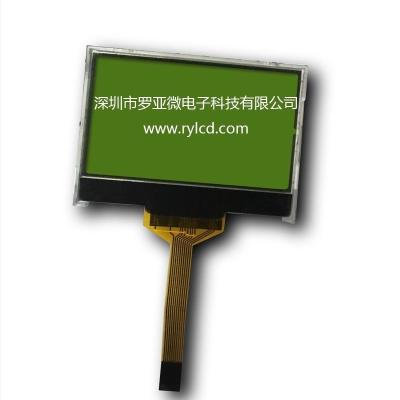 China LCD Manufacturer Graphic 128×64dots Mon FSTN St7565r Power Supply 3V Graphic FPC Positive LCD Display 12864Cog for sale