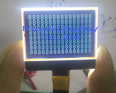 China 12864 dots RoHS FSTN 128X64 St75665r with White Blacklight Controller LCD display screen panel for sale