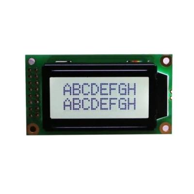 China 0802 COB Blue REACH RoHS ISO Display Transflective Stn Monochrome  LCD Module for sale