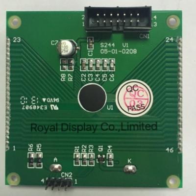China 70X5 DOT Stn Monochrome Character LCD Module Transmissive Negative LCD Module for sale