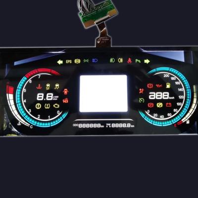 China Mono Stn 3.3V TFT LCD Circular Display Module FSTN Positive For Car for sale