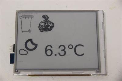 China 250X122 4.2 Inch Esl E Ink Display Epaper Screen for display COG TFT 131DPI Segment Digital for sale