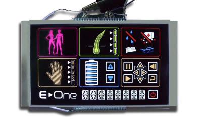 China 128x64 dots 3.3V COG 7 Segment LCD Display Va Negative Graphic LCD Display for sale