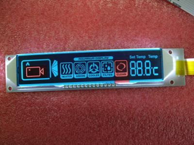 China TN Reflective 7 Segment Positive Lcd Panel FSTN Monochrome for sale