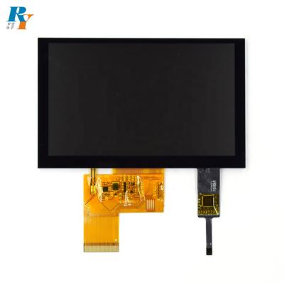 China 800×480 Dots Tft Lcd Display Transmissive 5.0in Touch Panel Lcd Monitor for sale