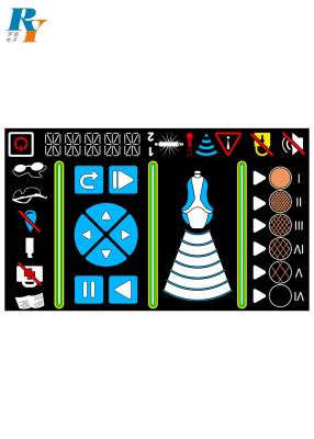 China 3.3V VA LCD Panel 1/3 Bias 8 Digit Silk Screen 7 Segment for sale