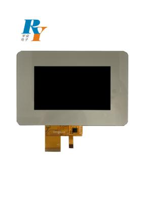 China 4.3 Inch TFT LCD Display 480×272 Dots CTP Backlight With Cover Glass And Touch Panel for sale
