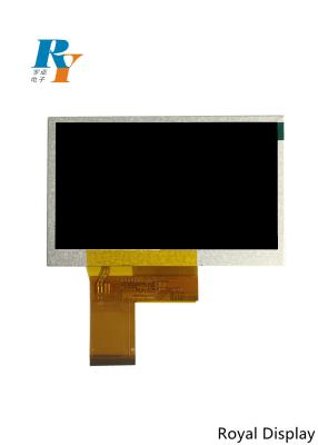 China LVDS RGB TFT LCD Module 4.3 Inch 480×272 With 4W Spi Interface for sale