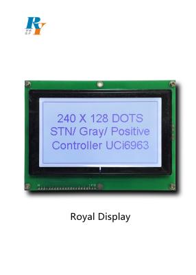 China STN Gray COB LCD Display 240X128 Dots Graphic Positive Monochrome 5.25V for sale
