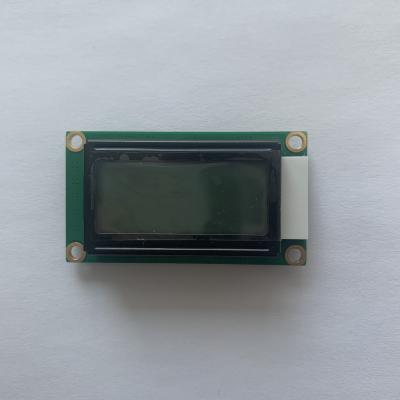 China STN Yellow Green 8*2 LCD Module NT7066U 0802 Character LCD Display for sale