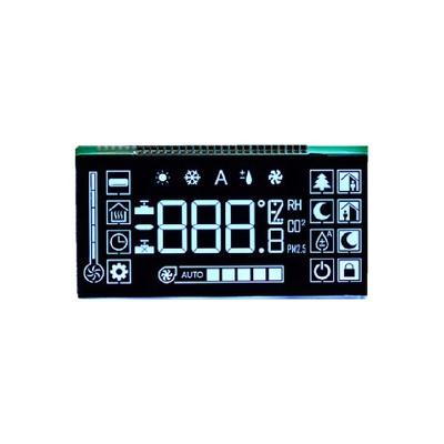 China TN Black VA Digit 7 Segment LCD Monochrome For Water Meter / Energy Meter for sale