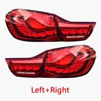 China Taillight Assembly For BMW 4 Series M4 2013-2020 Dragon Scale Tail Light LED Turn Brake DRL Lamp GTS F32 F33 F36 F82 F83 for sale