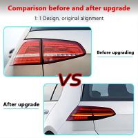 China Taillight Assembly For Volkswagen Vw Golf 7 13-21 Retrofit 7.5 Generation Full Led Rear Tail Light Flow Steering Running for sale