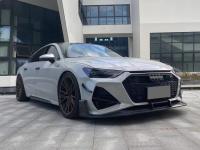 China Body Kit For Audi A7 C8 2018-2022 Year Upgrade RS7 Front Bumper Assembly Side Skirts Rear Bumper Rear Diffuser for sale