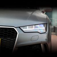 China Matrix Headlight Assembly For Audi A7 Modification 2011 To 2018 All LED Old To New Head Front Light Flow Light Steering for sale
