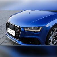China Matrix Headlight Assembly For Audi A7 Modification 2011 To 2018 All LED Old To New Head Front Light Flow Light Steering for sale