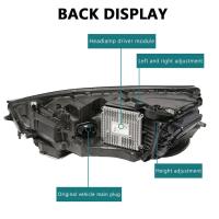 China Matrix Headlight Assembly For Audi A7 Modification 2011 To 2018 All LED Old To New Head Front Light Flow Light Steering for sale