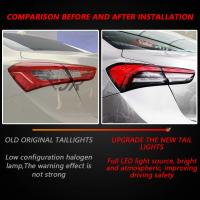 China For Maserati Ghibli Led Taillight Assembly 14-20 Retrofit Old To New Rear Tail Light Flowing Turn Brake Car Accessory for sale