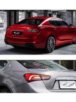 China For Maserati Ghibli Led Taillight Assembly 14-20 Retrofit Old To New Rear Tail Light Flowing Turn Brake Car Accessory for sale