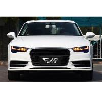 China LED Headlight For Audi A7 2011-2018 Modified RS7 Head Front Light Laser Lens Lamp Car Accessories for sale