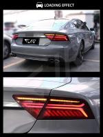 China 12V Audi A7 Taillight Assemblies Modified With LED Water Steering Rear Tail Lamp A7 for sale