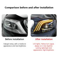 China LED Headlights Assembly For Mercedes Benz S Class W222 14-18 Modified Maybach Front Head Light Drl Flowing Turn S65 S63 for sale