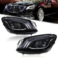 China LED Headlights Assembly For Mercedes Benz S Class W222 14-18 Modified Maybach Front Head Light Drl Flowing Turn S65 S63 for sale