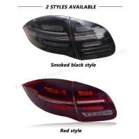 China For Porsche Cayenne 958.1 2011-2014 Led Tail Lights Upgraded New Car Taillights Flowing Light Turn Signal Plug And Play for sale