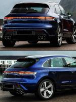 China Car Accessory Rear Cover Fits For Porsche Macan 2014-2017 Retrofit And Upgrade Auto Back Cover for sale