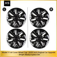 China Wheel Hub Cover Cap for Tesla Model 3 Y Modified Protective Cover Decorative Accessories Non-Destructive Installation for sale