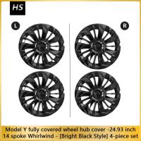 China Wheel Hub Cover Cap for Tesla Model 3 Y Modified Protective Cover Decorative Accessories Non-Destructive Installation for sale