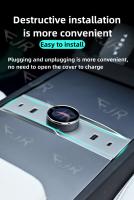 China 2024 New Knob Gear Shifter Docking Station For Tesla Model 3 Y Center Console 20W - Type C 18W - USB Quick Charger for sale