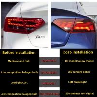 China Streamer Steering Car Taillights For 2017-2020 Audi A5/RS5 for sale
