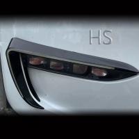 China Tesla Modely Model3 Unified Bumper Light Four Lens High And Low Beam Headlight For Fog Lamp for sale