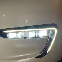 China Tesla Modely Model3 Unified Bumper Light Four Lens High And Low Beam Headlight For Fog Lamp for sale