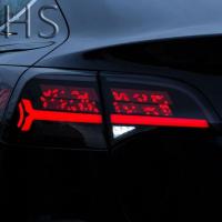China Tesla Model 3/Y Brake Steering Dynamic Model Y Flow Light Scanning Taillights M3/Y Modified Text Display for sale