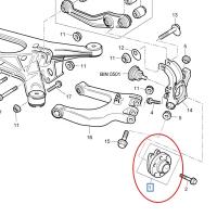 China 3W0 407 613 Suitable for Bentley front hub/bearing assembly for sale
