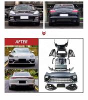 China Porsche Paramera 970 To 971 Plastic Bumper Upgrade Kit Led Taillights And Headlights for sale