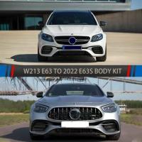 China For Mercedes Benz E Class W213 E63 Amg Body Kit Headlights Taillights Bumpers 2016-2017 Upgrade 2021 for sale