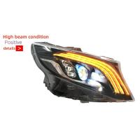 China LED Running Light Water Steering V260 W447 Headlight Assembly For Mercedes Benz VITO for sale