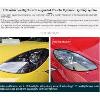 China For Porsche 718 Cayman Front Car Matrix Headlight Modification Upgrade Led Kaman Headlights Pdls for sale