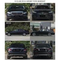 China B CLASS Front And Rear Bumper Kits For Benz W213 Upgraded Version for sale