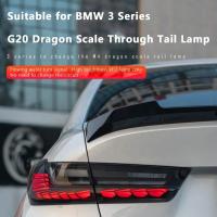 China Customized Dragon Scale LED Taillight For BMW 3 Series G20 G28 20-21 OE Standard for sale