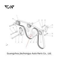 China OEM 278950 Belt Tensioner For Ghibli Levante Quattroporte M156 M157 M161 3.0 BT V6 for sale