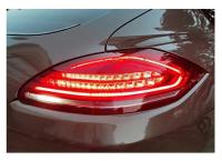 China OE Standard Voltage LED Taillights For 2010-2016 Porsche Paramera Upgraded Smoked Black for sale