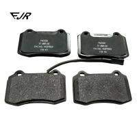 China Quattroporte Rear Brake Pads And Liner Kit 980156007 673010325 673012377 for sale