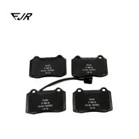 China Quattroporte Rear Brake Pads And Liner Kit 980156007 673010325 673012377 for sale