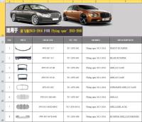 China ABS Front Bumper Grill Mesh 4W0853683 3W0853683D For Bentley Flying Spur 2013-2016 for sale