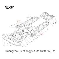 China 670008860 670008859 670001602 Synthesis Central Aerodynamic Bottom For Quattroporte 2014-2016 for sale